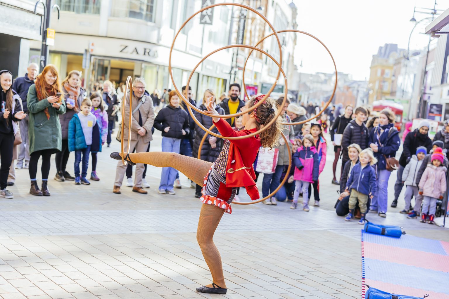 Pop up circus - LeedsBID — LeedsBID