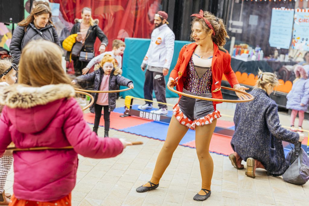 Pop up circus - LeedsBID — LeedsBID
